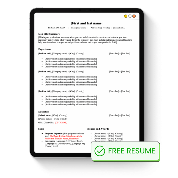 Why Are Resumes Important? 5 Reasons You Need a Strong Resume (Free ...
