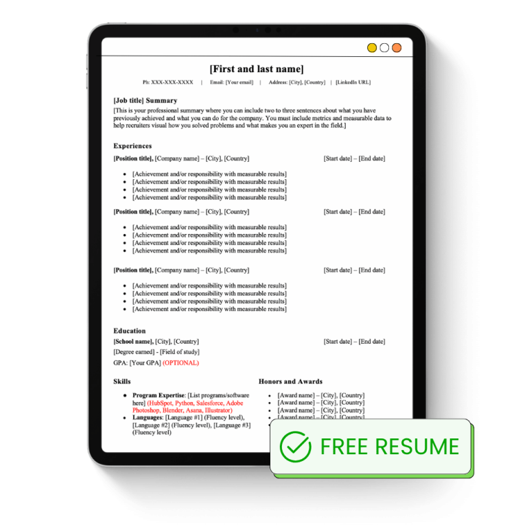 Why Are Resumes Important? 5 Reasons You Need a Strong Resume (Free ...